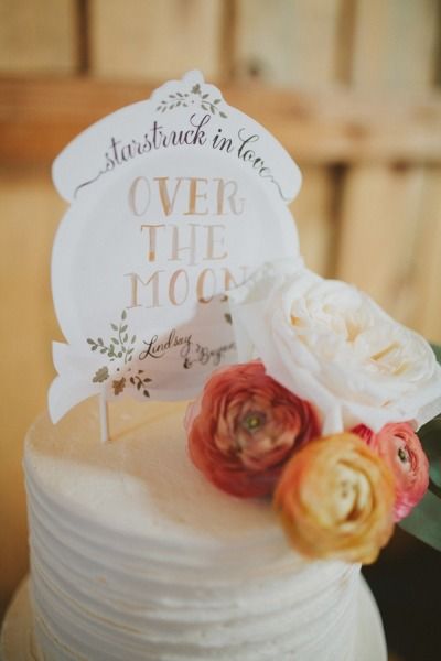 DIY Water Color Cake Topper – All In Love Design
